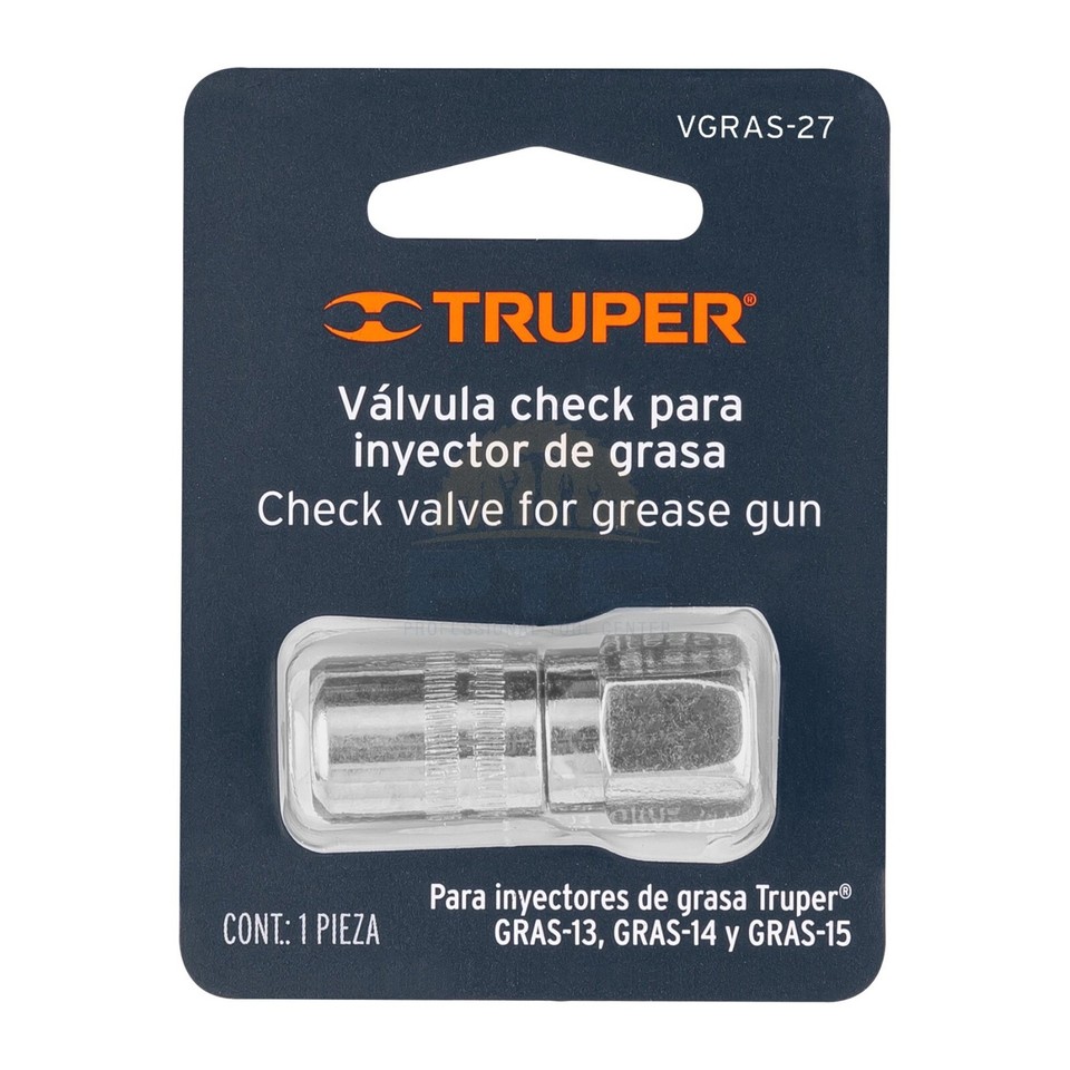 Truper VGRAS-27 Check valve for grease injectors | eBay