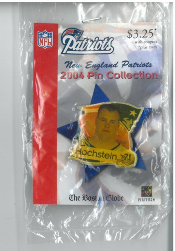 The Boston Globe New England Patriots 2004 Pin Collection #71 Russ ...