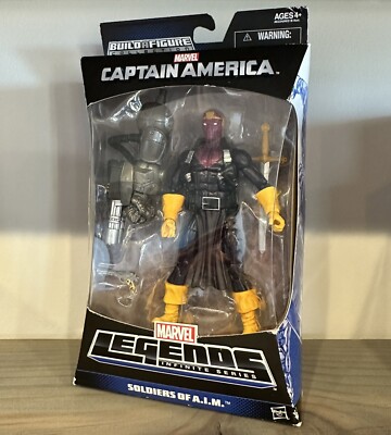 MARVEL LEGENDS 6" MODERN BARON ZEMO MANDROID CAPTAIN AMERICA MOVIE ...