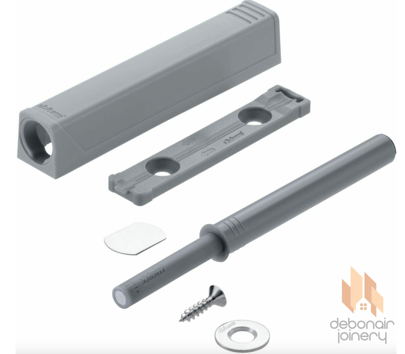 Blum Tip-On Set Magnetic Push to Open For Large Doors + Adaptor | eBay UK