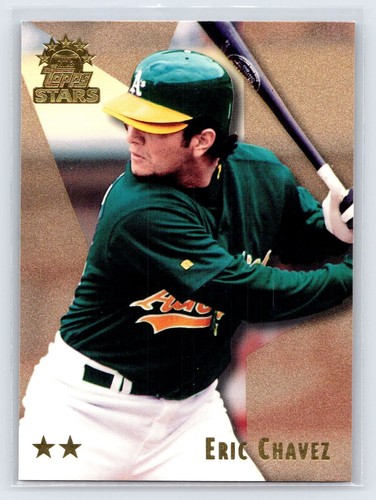 ERIC CHAVEZ 1999 Topps Stars Two Stars Baseball Card #12 Oakland ...