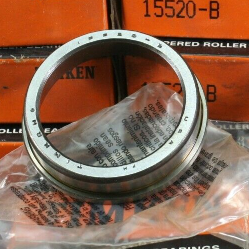 One (1) Timken 15520-B Tapered Roller Bearing Flanged Cup 2-1/4" OD USA ...