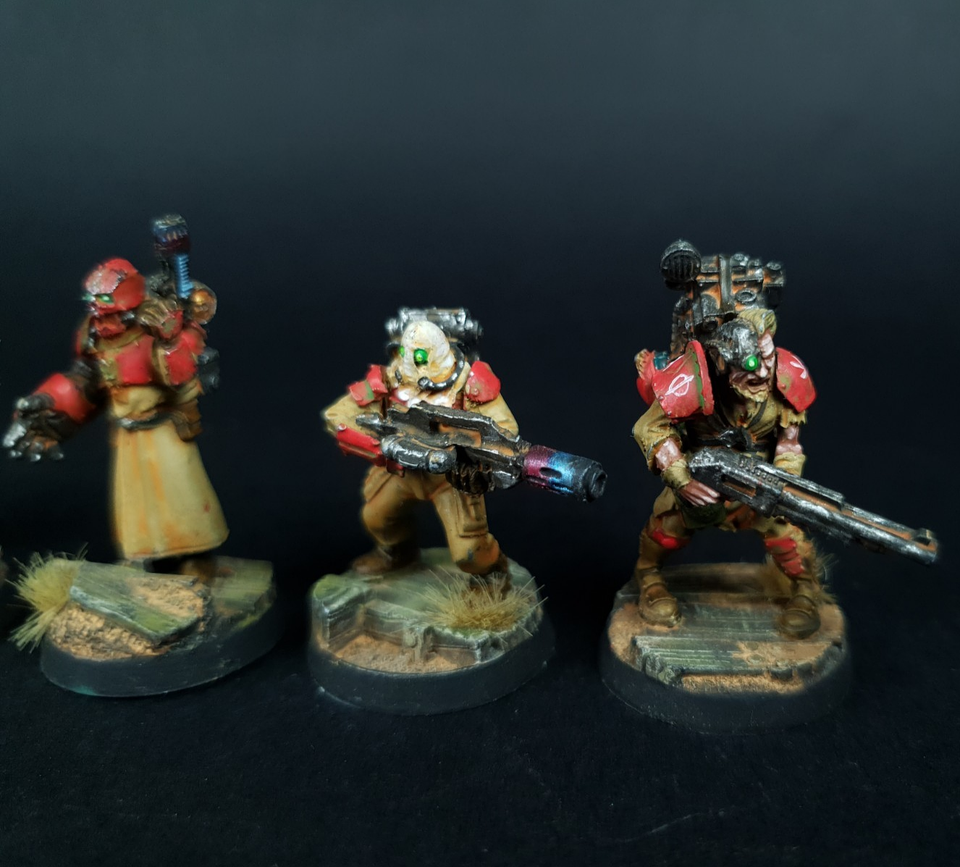 Forgeworld Renegade Militia Command Squad Warhammer 40k | eBay