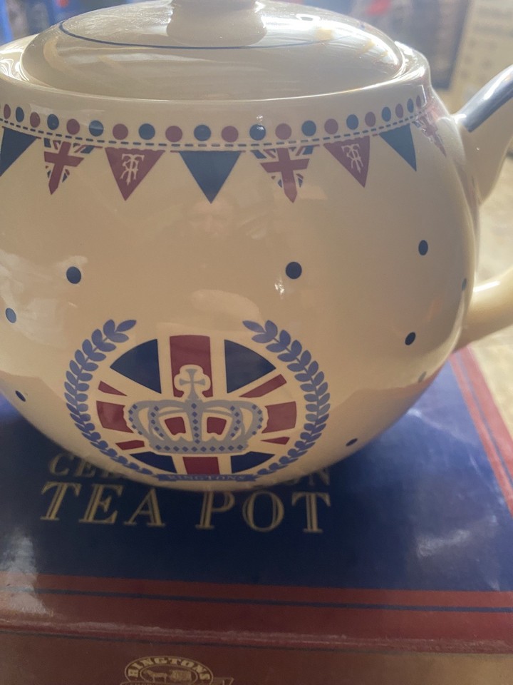 Ringtons Stoneware Celebrations Teapot | eBay