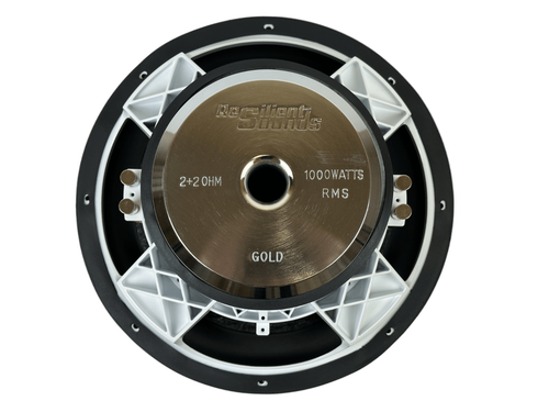 Resilient Sounds GOLD 12 1,000RMS/2000Watt Peak (D2 OHM LOAD) 12inch ...