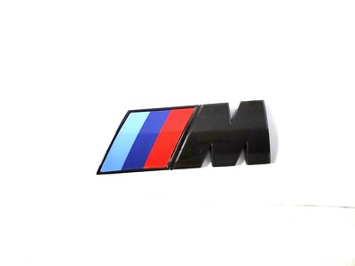 BMW Black M Series Emblem Badge Logo | eBay