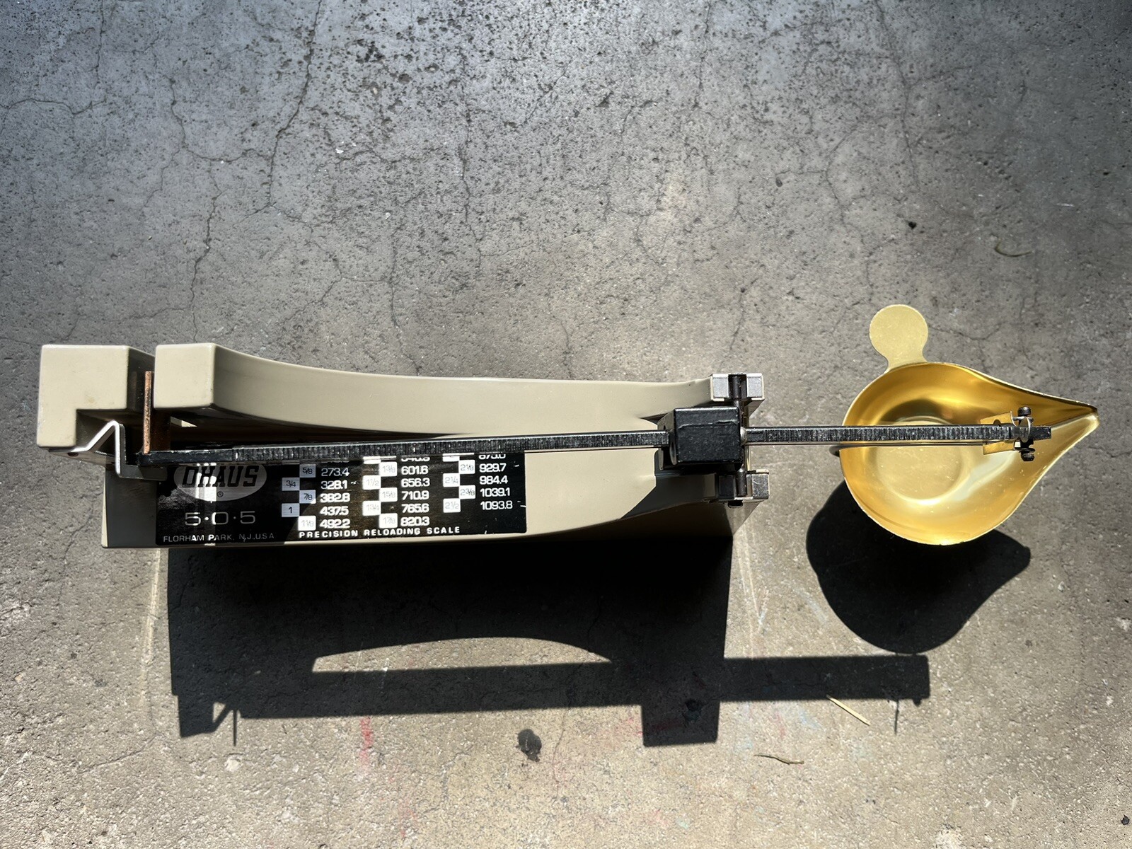 RCBS 505 Reloading Balance Beam Mechanical Powder Scale for sale online | eBay