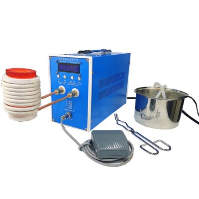 6KW High Frequency Induction Heating Machine Metal Smelting Furnace ...