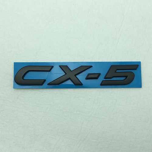 Matte Black For 2013-2016 New CX-5 CX5 Emblem Badge Rear Trunk Decklid ...