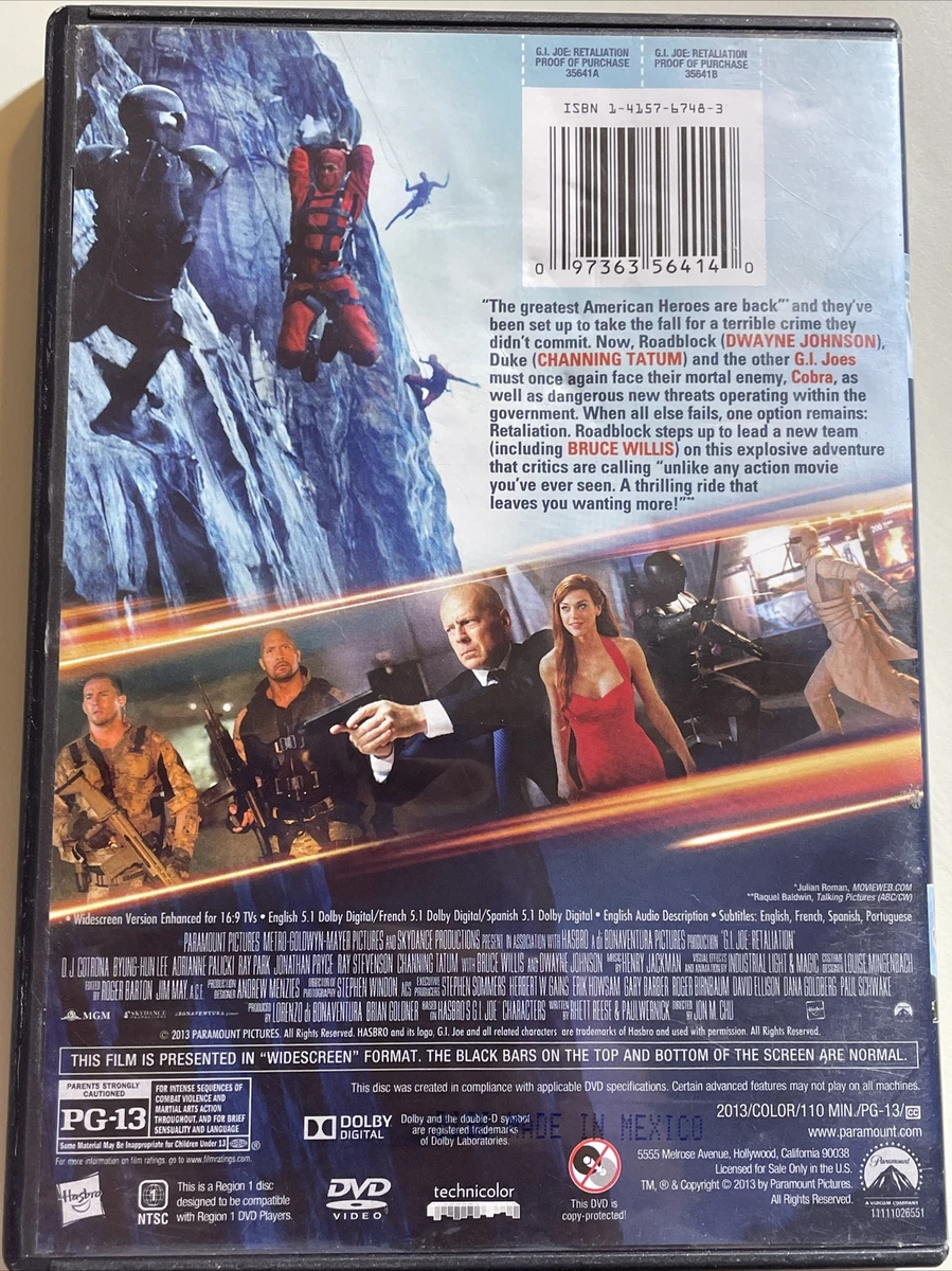 Gi Joe Retaliation 2022 Dvd Cover