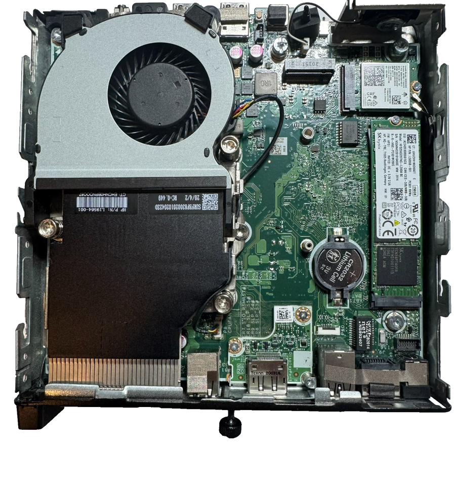 HP ProDesk 600 G5 Mini/i5-9500T 9TH Gen/16GB RAM/256GB M.2 SSD/WiFi+BT ...