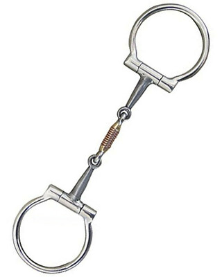 ProMaster Cricket Offset Dee Snaffle, Westerngebiss Gebiss doppelt ...