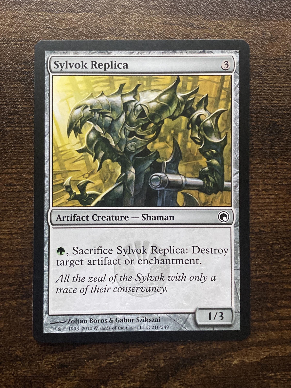 Sylvok Replica 210/249 Scars of Mirrodin Magic The Gathering MTG D6036* | eBay