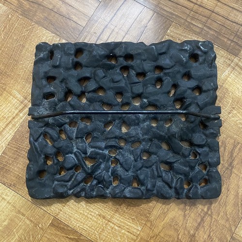 Vtg Jenn Air Cast Iron Lava Plate Grill Press 288J Farmhouse Chic Decor ...