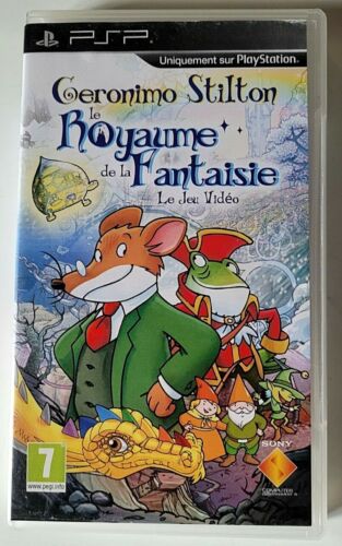 Geronimo Stilton Le Royaume De La Fantaisie - Sony PSP | eBay