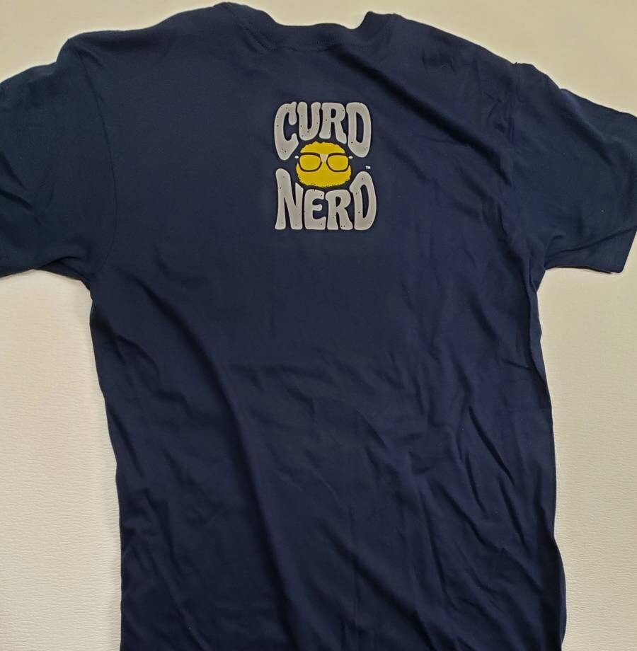 Culver's CHEESE CURDS - CURD NERD CREW Promo Advertising Tee Shirt ...