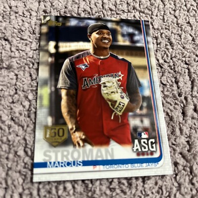2019 Topps Update Marcus Stroman #US193 150th Anniv Gold Stamp Toronto ...
