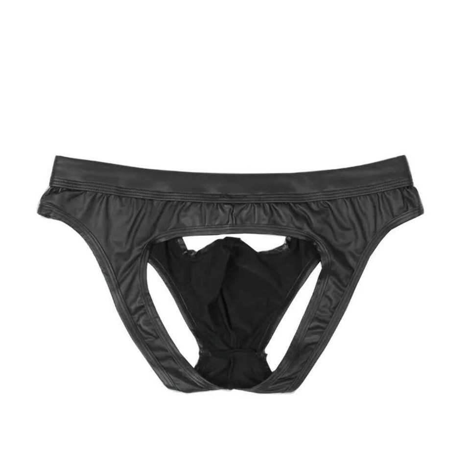 Faux Leather Men's Backless Jockstrap Underwear | eBay