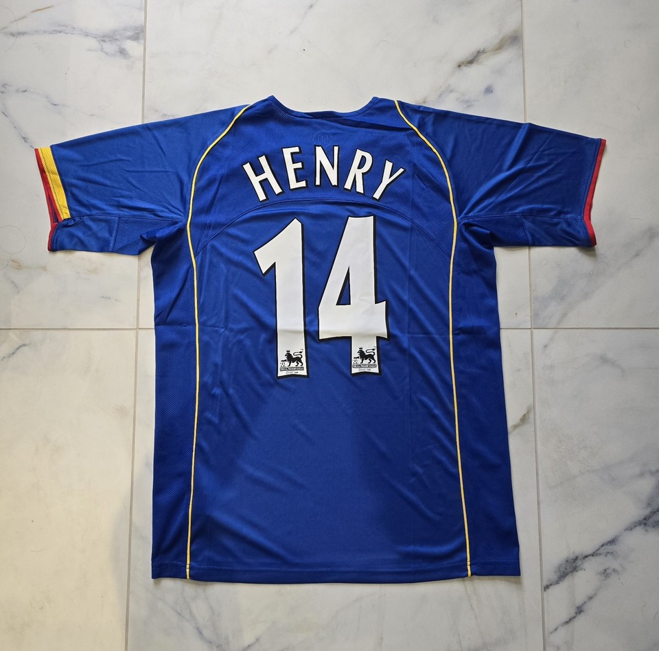 Arsenal Henry Shirt MEDIUM | eBay UK