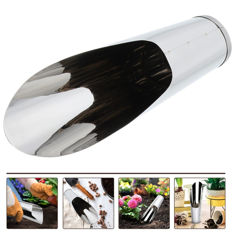 Stainless Steel Scoops for Canisters Soil Digging Tool Dirt Bonsai ...