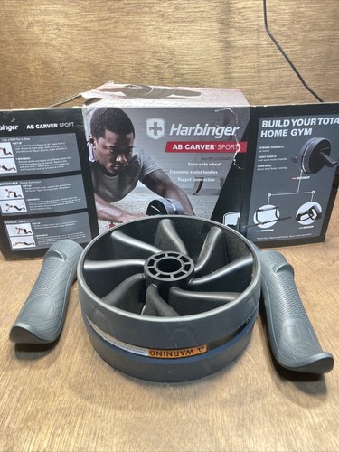 Harbinger Ab Carver Sport Wheel Fitness Trainer - Black 96506161437 | eBay
