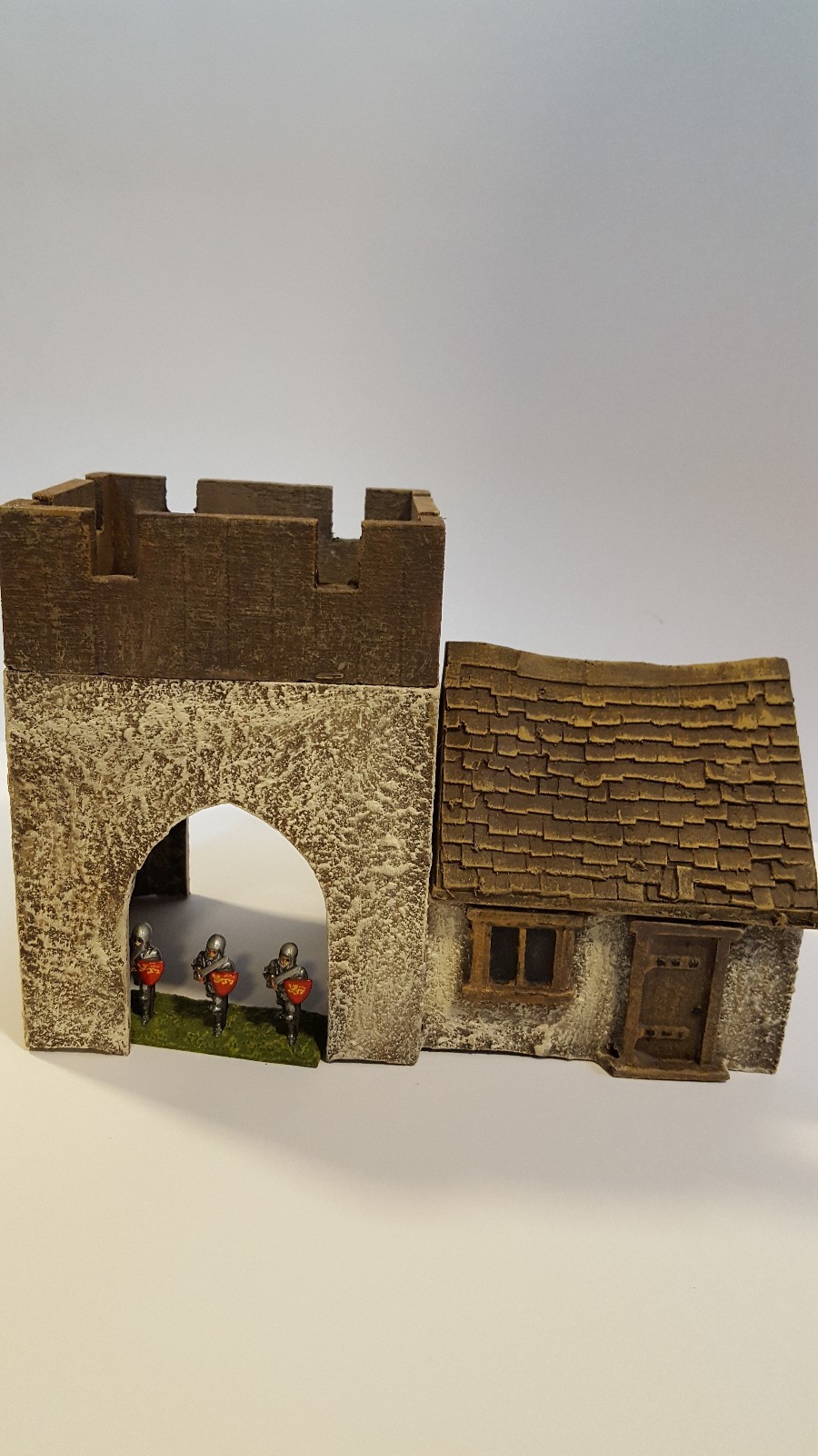 28MM ME112 (PAINTED) FORTIFIED ENTRANCE - BATTLEFIELD BUILDINGS ...