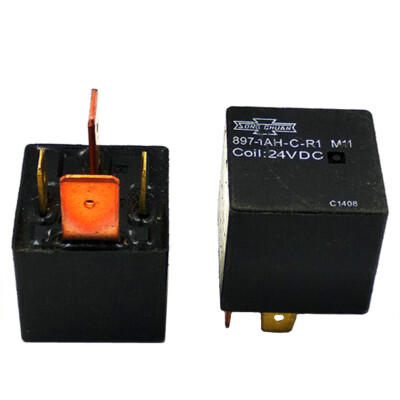 10PCS Song Chuan 897-1AH-C-R1 M11 24VDC Automotive Relay 4Prongs 70A | eBay