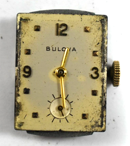 Vintage 1947 Bulova Manual Wind 21J 7AK Wrist Watch Movement lot.rh | eBay