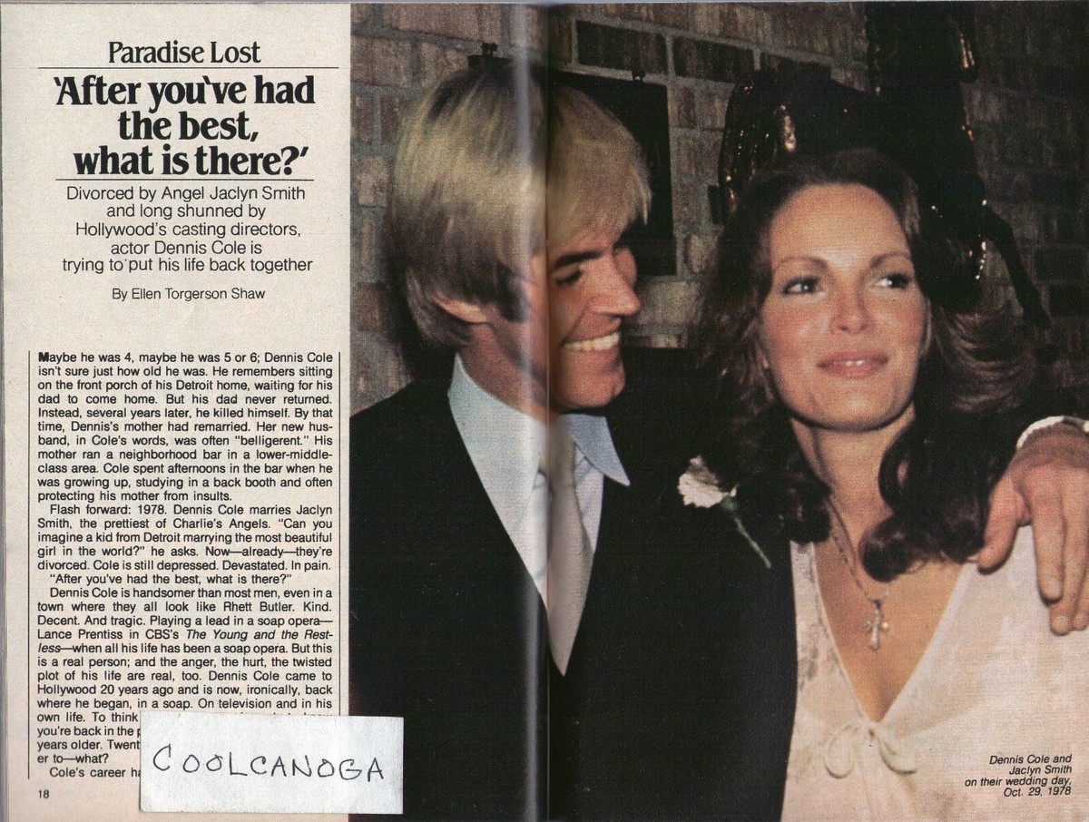 Dennis Cole And Jaclyn Smith