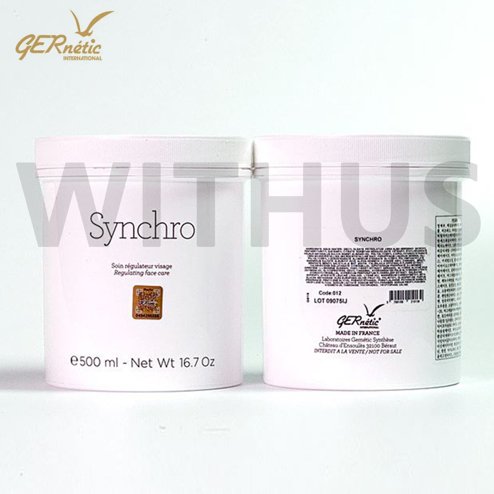 Gernetic Synchro Cream 500ml Regulating Face Care Cream SalonSize Exp ...
