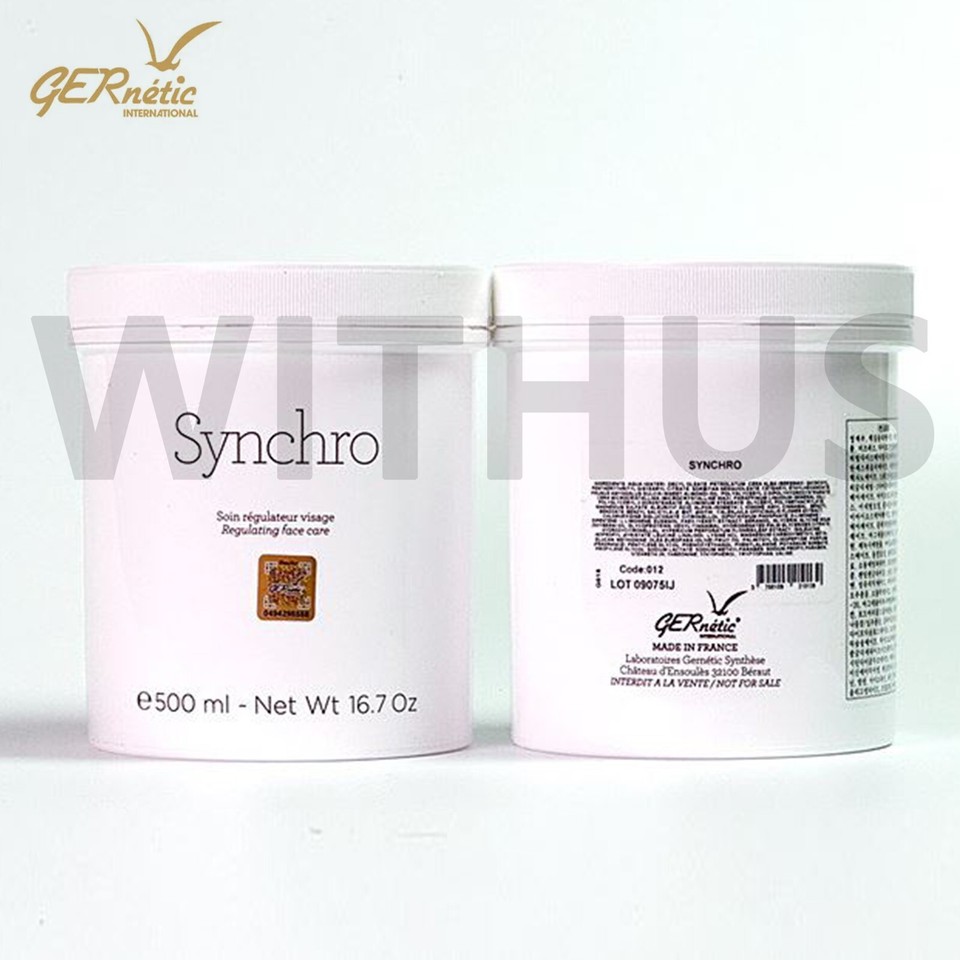 Gernetic Synchro Cream 500ml Regulating Face Care Cream SalonSize Exp ...