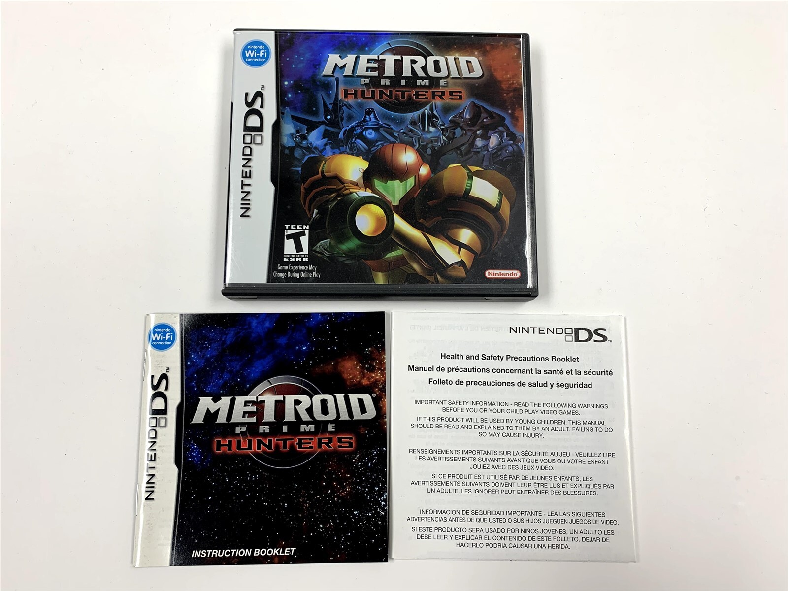 Metroid Prime: Hunters (Nintendo DS, 2006) No Game 45496735289 | eBay