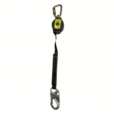 HONEYWELL Self-Retracting Personal Fall Limiter: 2 13/16 in Stainless ...