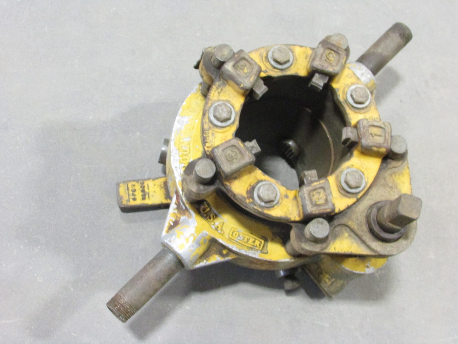 OSTER MFG. TOOLS 2"-4" GEARED PIPE THREADER, No. 54 | eBay