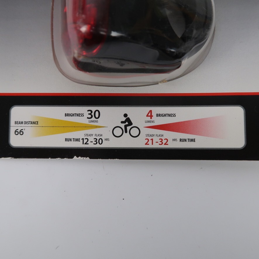 Bell Radian 450 Locking Bicycle LED Light Set 7076330 H6 for sale ...