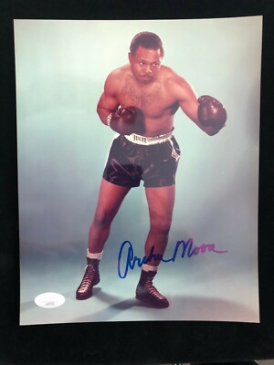 Archie Moore Signed Autographed Photo - JSA - World Champion Light ...