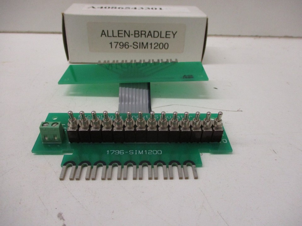 *NEW* ALLEN BRADLEY 1796-SIM1200 MICROLOGIX INPUT SIMULATOR BOARD | eBay