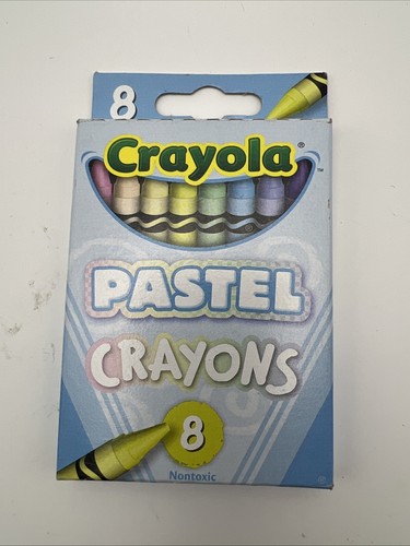 Crayola Pastel Crayons, 8 Count, NEW IN BOX Easter Spring NEW ...