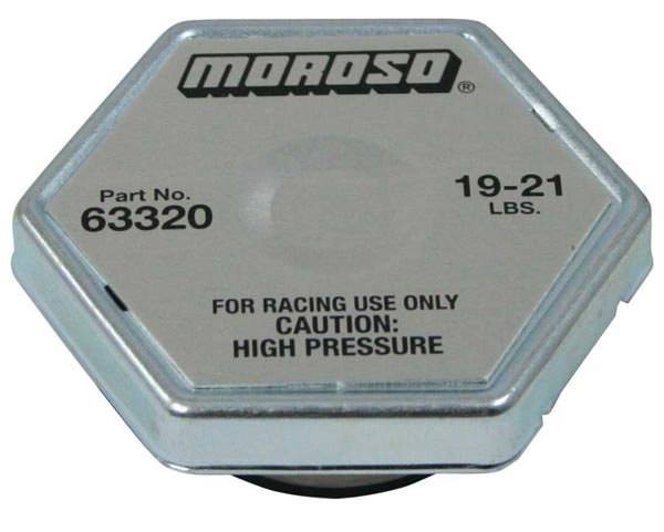 Moroso 63320, One Racing Radiator Cap Fits 19-21Lbs. Performance Racing ...