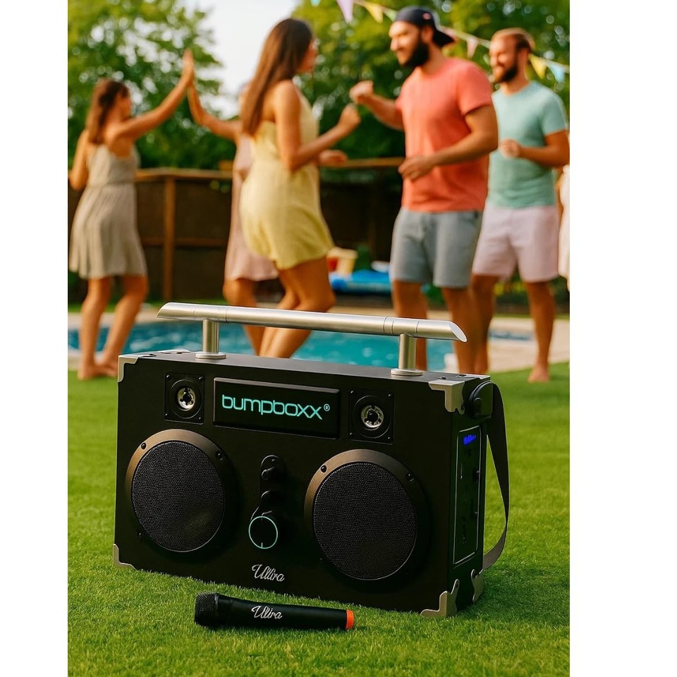 Bluetooth Boombox Ultra Plus | Retro Boombox with Bluetooth Speaker ...