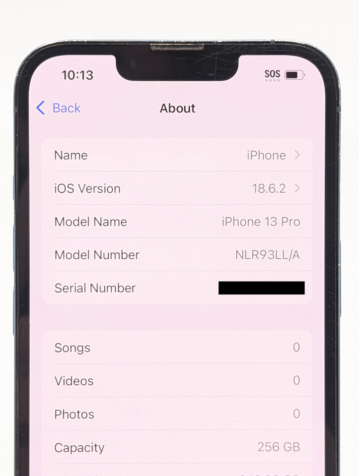 Apple iPhone 13 Pro A2483 256GB Fair Condition | Blue | UNLOCKED | eBay