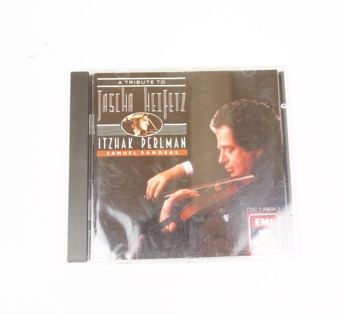 Itzhak Perlman A Tribute To Jascha Heifetz Cd Violin Samuel Sanders