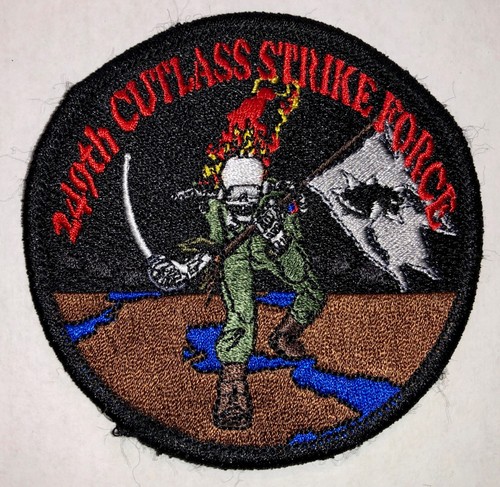 USN US Navy 249th Cutlass Strike Force Patch | eBay