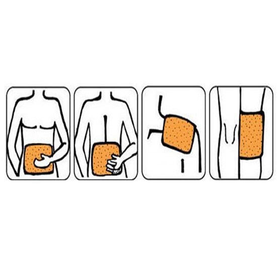 Reusable Red Clay Fomentation Hot & Cool Massage Pack SIZE M, Heat ...