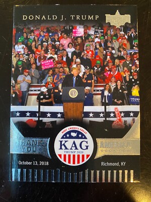 2020 DECISION PRESIDENT DONALD TRUMP KAG CARD KAG26 | eBay