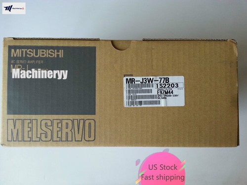 Mitsubishi MR-J3W-77B AC Servo Amplifier 3PH+1PH200-230V 50/60Hz In Box ...