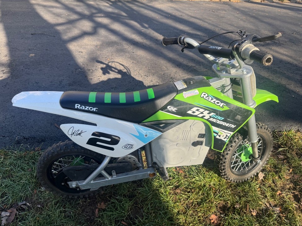 Razor SX 500 McGrath Electric Dirtbike with Charger | eBay