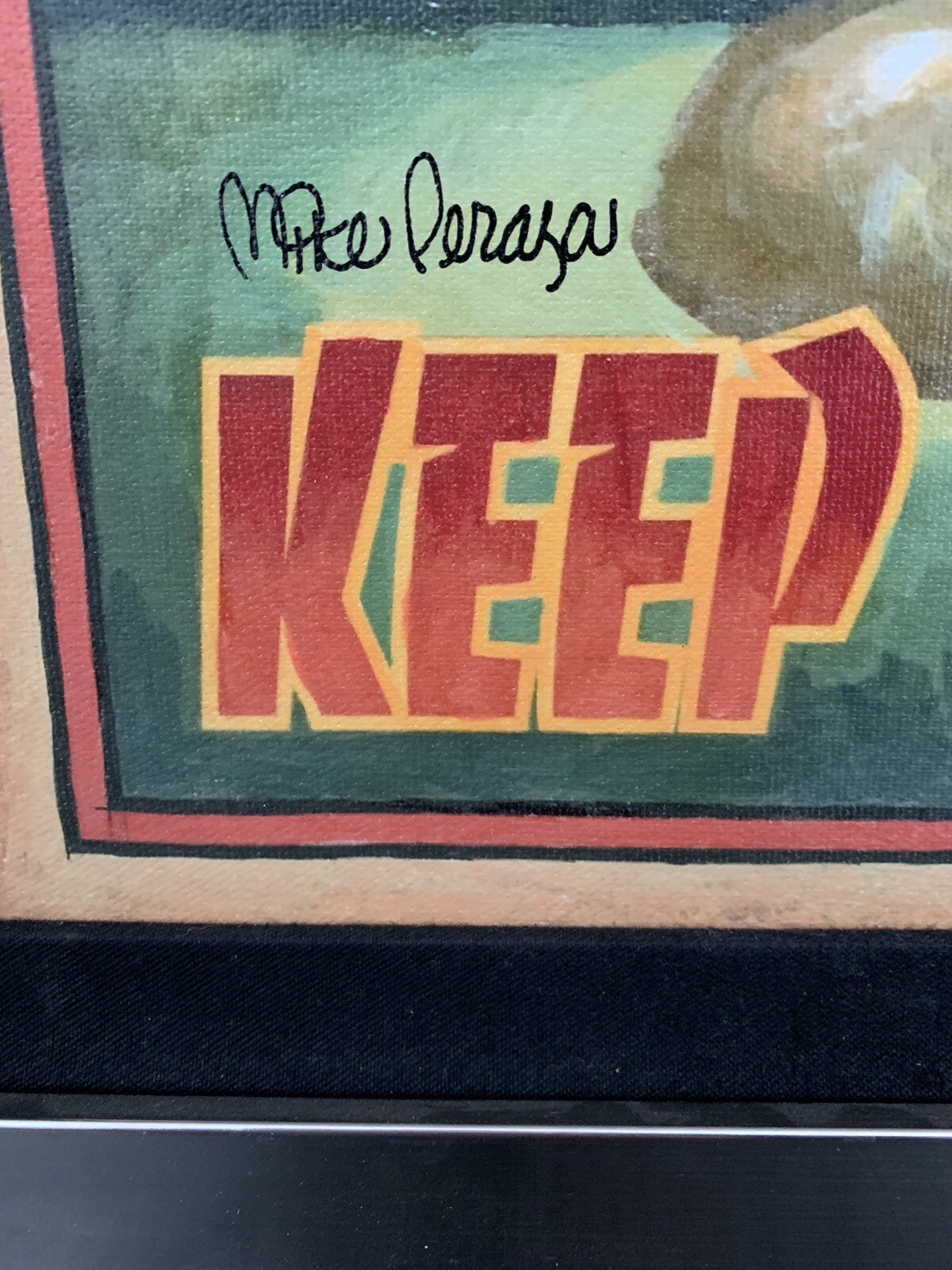 Rare Mike Peraza Signed Disney Disneyland LE Giclee - Mickey Rocketeer ...