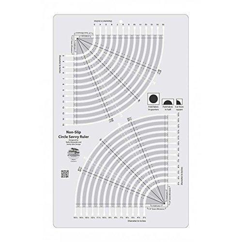 Creative Grids Circle Savvy Quilt Ruler CGRSAV1 for sale online | eBay