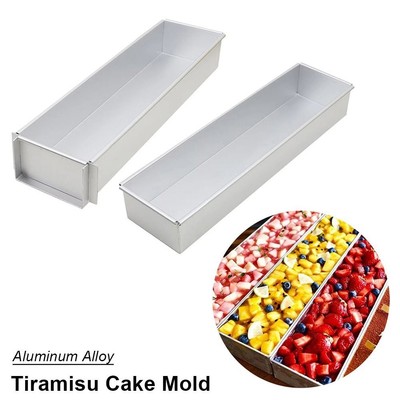 1Pcs Rectangle Tiramisu Cake Mold Cheesecake Pan Bread Brownie Cake | eBay